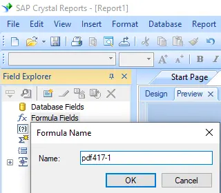 輕鬆實現 SAP Crystal Reports PDF417 條碼產生 - Barcodesoft